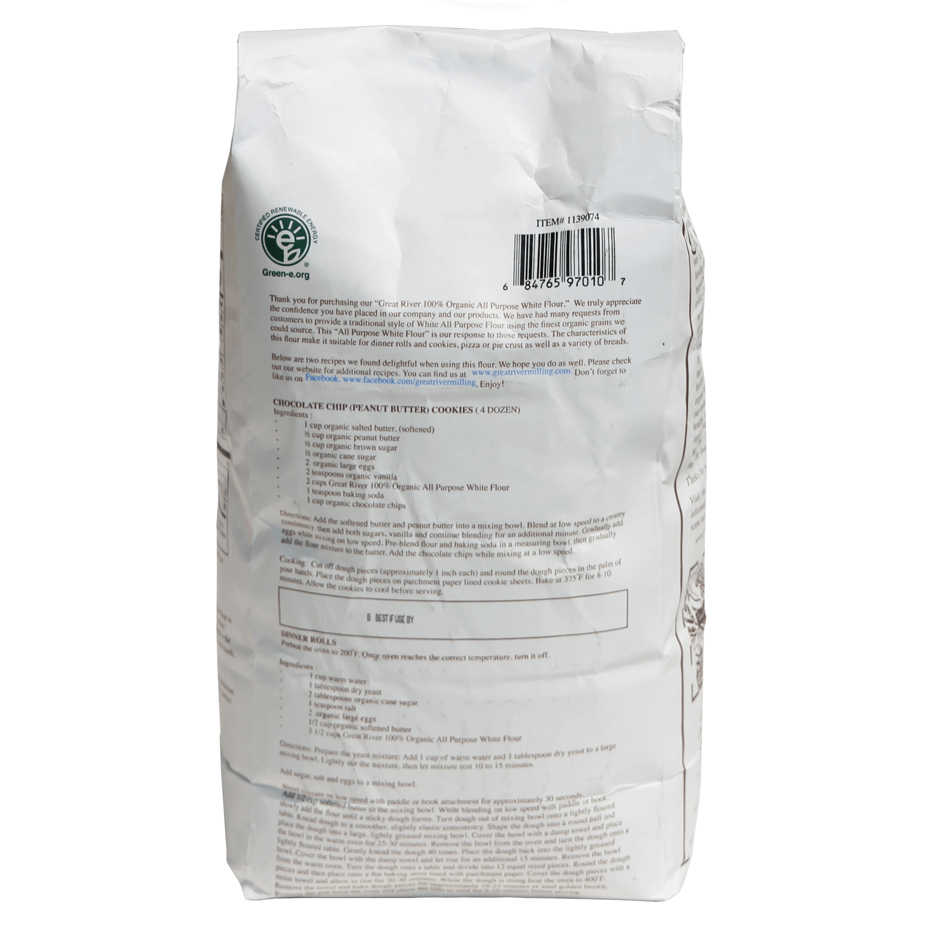 Organic All Purpose White Flour