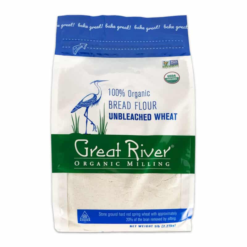 Organic Unbleached Wheat Bread Flour